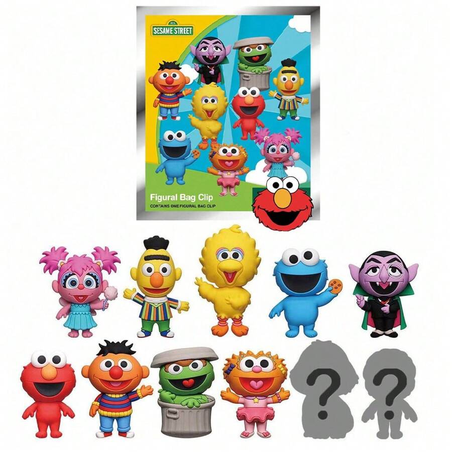Sesame Street 1 pièce Sesame Street officiel sous licence Porte-clés ...
