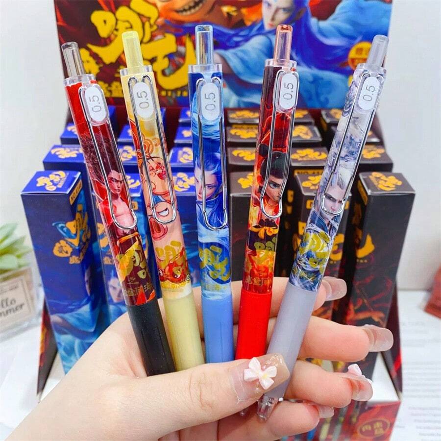 Clickable Neutral Pen, Feng Chao Hais Ao Bing Nezha Peripherals ...