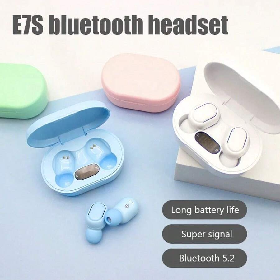 2025 TWS E7S Fone Bluetooth Earphones Wireless Bluetooth Headset Noise ...