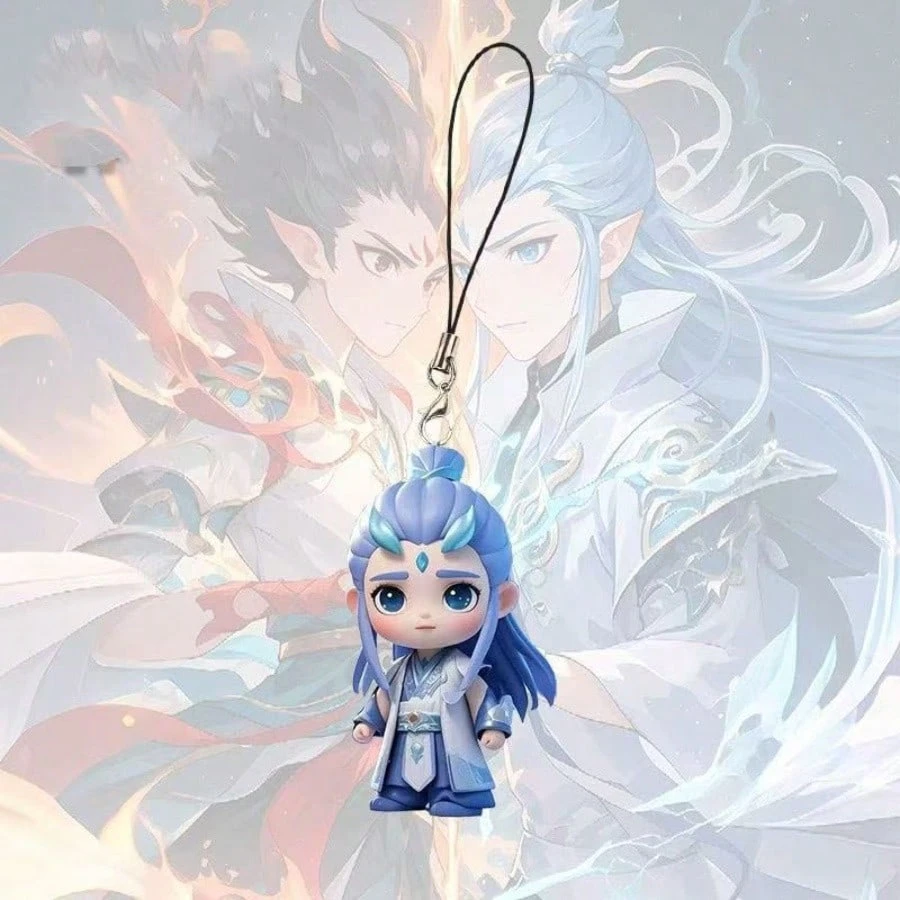 Nezha 2 Lotus Biscuit CP Phone Pendant, Cartoon Anime High Quality ...