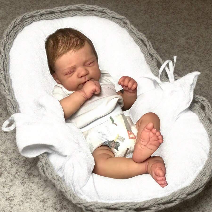 18 Inch Dolls Reborn Doll Lifelike Baby Doll Reborn Babies Realistic ...