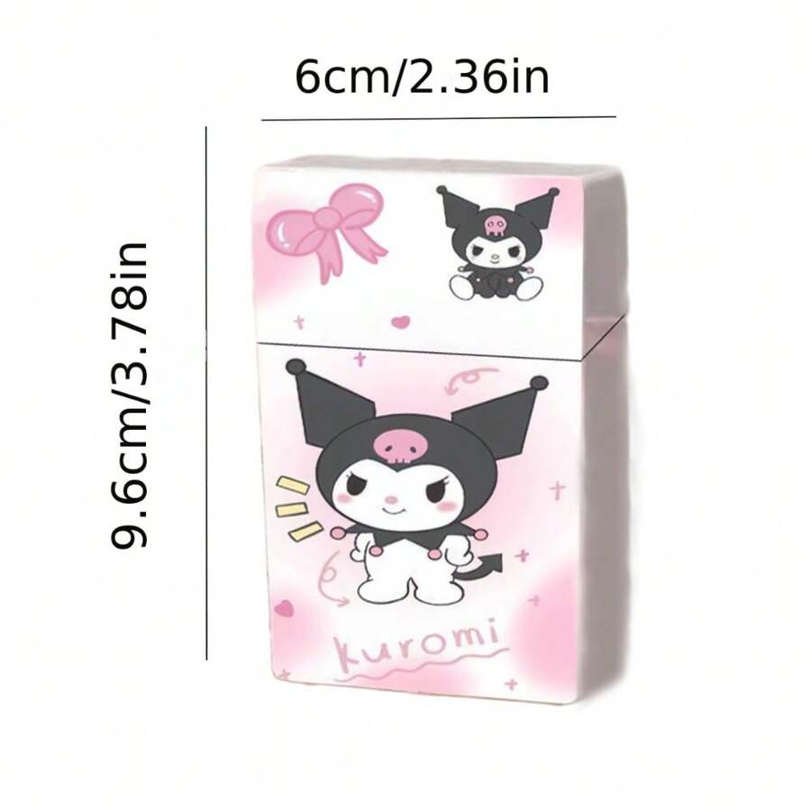 Sanrio 1pc-Cute Triple Lined Cigarette Case, Pressure And Moisture ...