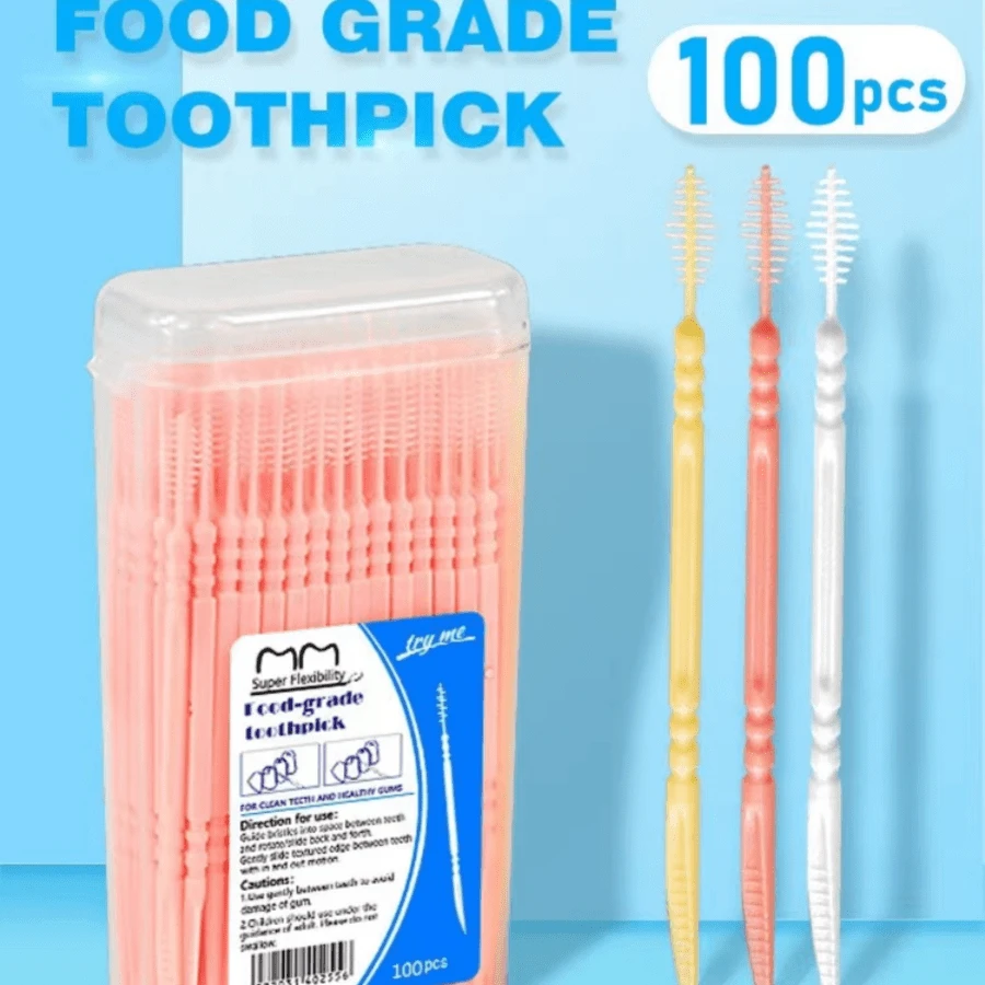 400 Double Headed Toothpicks, Disposable Plastic Toothpicks, Used For ...