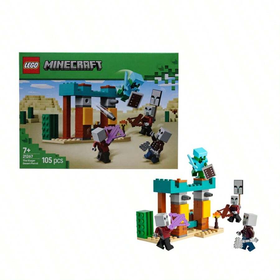LEGO 21267 Disaster Village Desert Patrol Minecraft Series 2025 New ...