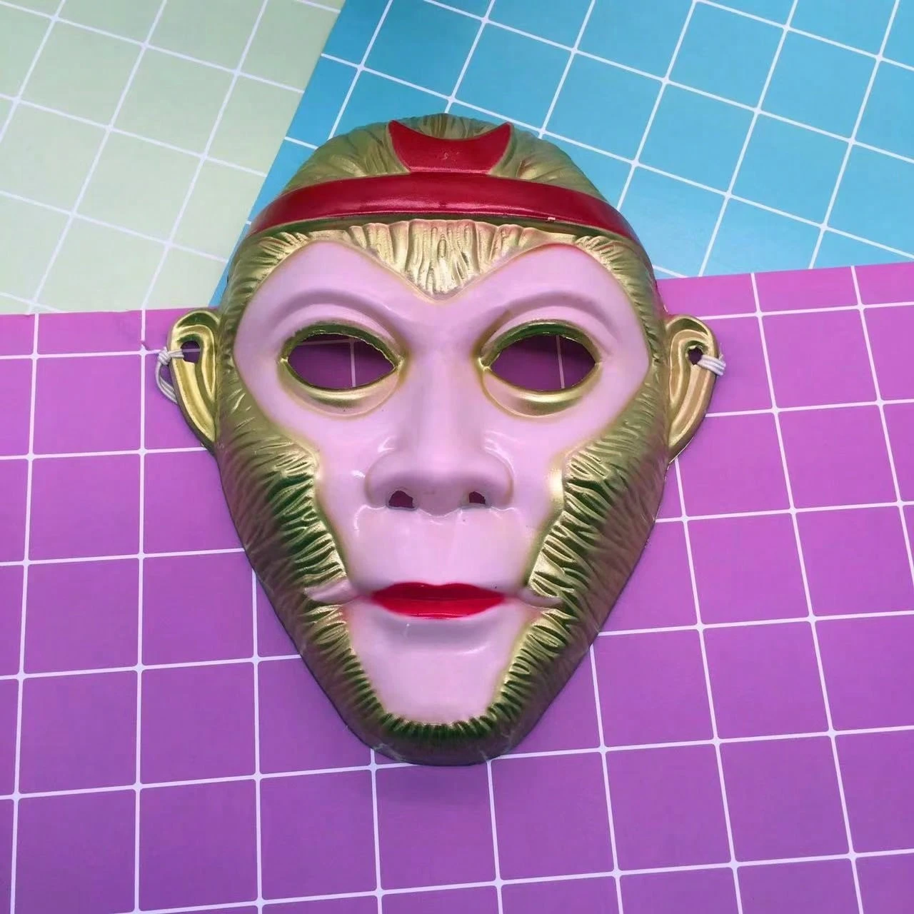 Holiday Nezha From Nezha: The Devil Child Nezha Face Mask Real Person ...