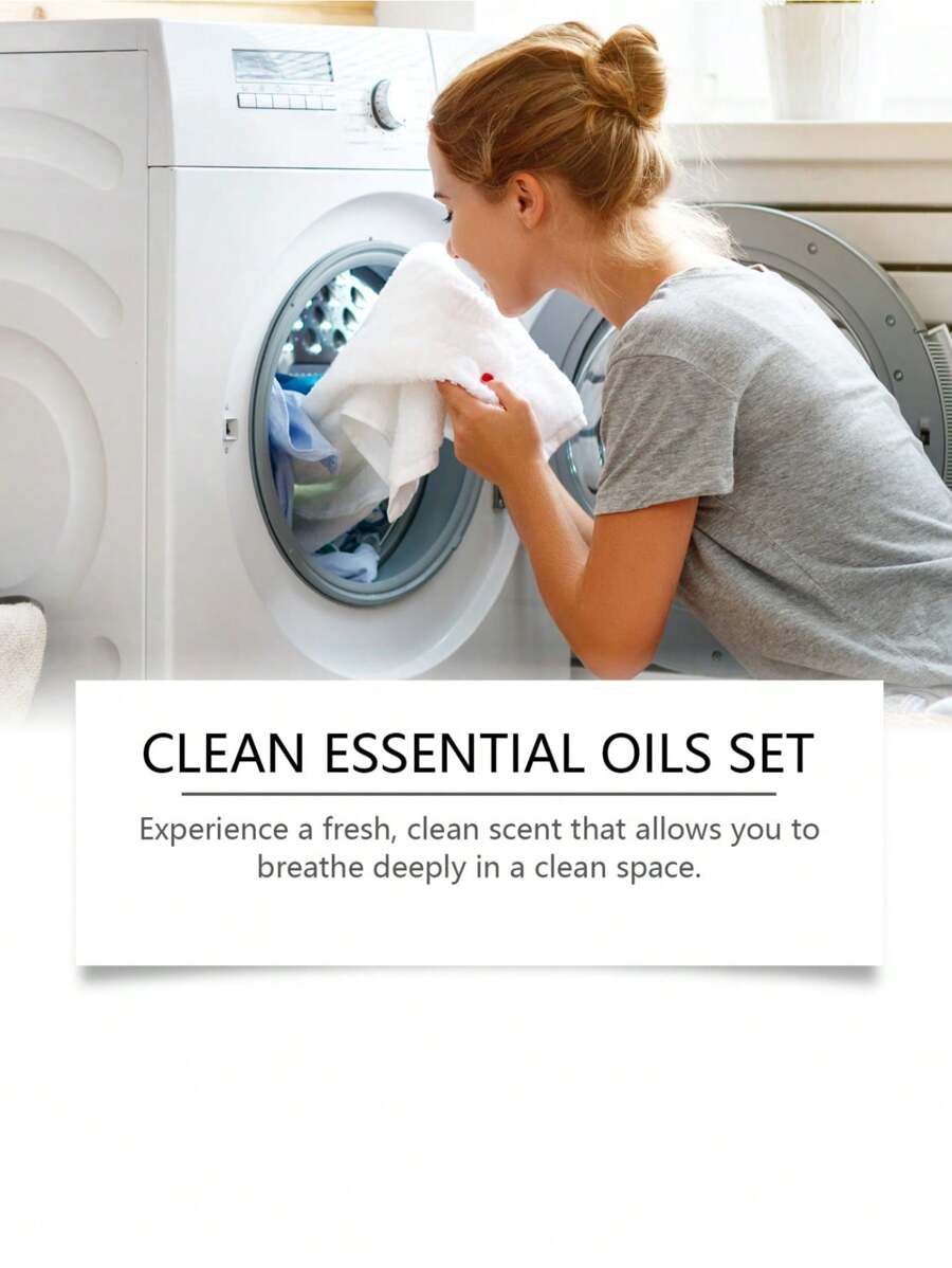 Natural Aroma Essential Oil Set, Refreshing Diffuser Oil Long-Lasting ...