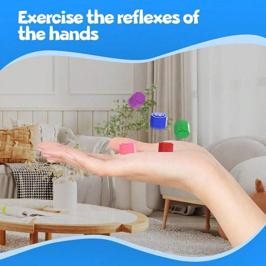 Korean Traditional Game, Gong Gi Korean Game Portable 6 Stones Set With ...