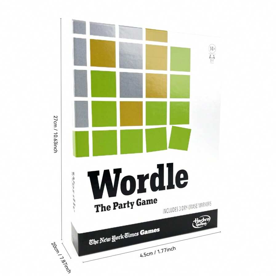 Wordle The Party Game For 2-4 Players Wordle Board Game Inspired By New ...