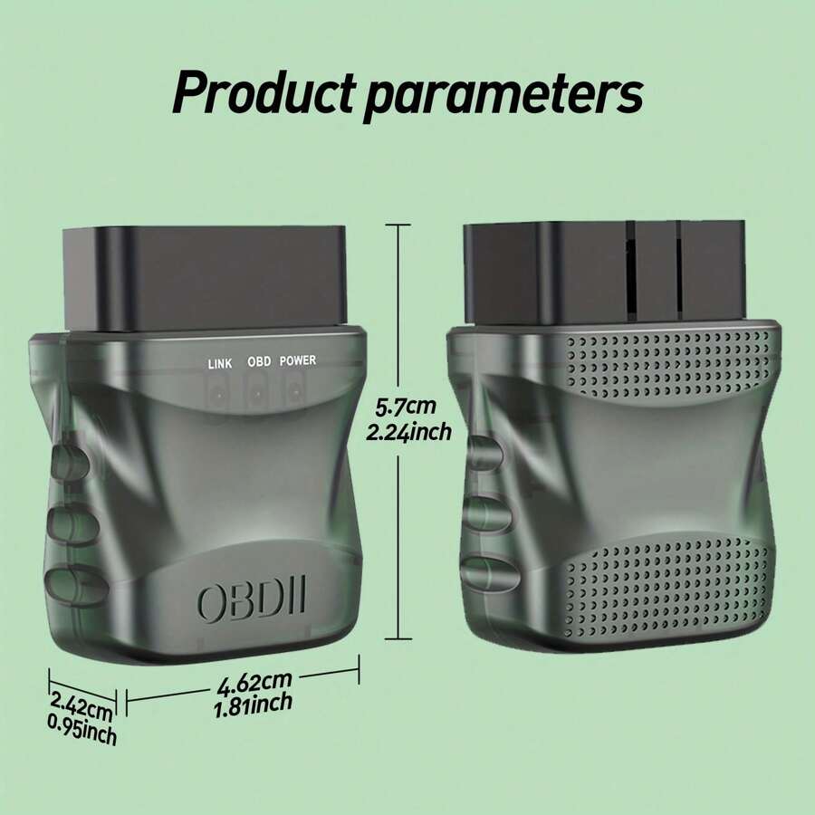 Auto OBDII Diagnostic Scanner Tool Wireless 4.0, Car Fault Code Reader ...