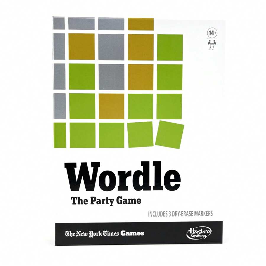 Wordle The Party Game For 2-4 Players Wordle Board Game Inspired By New ...