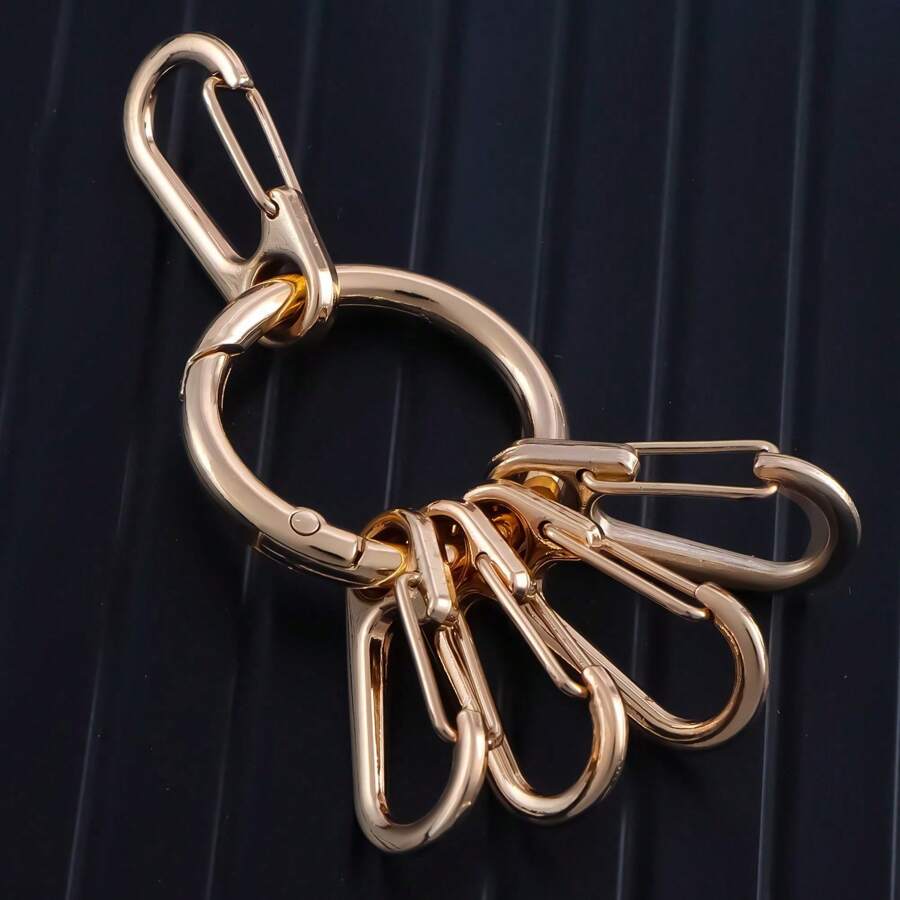 Metal O Ring Spring Clasps With 5pcs Hook Buckles For DIY Openable ...