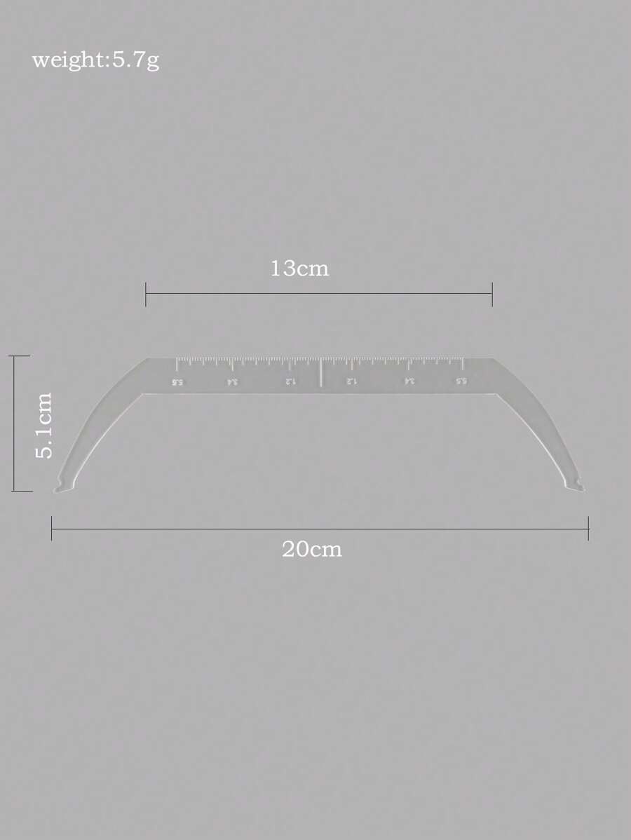 Eyebrow Ruler Measuring Ruler Tools With Scale For Eyebrow Makeup ...
