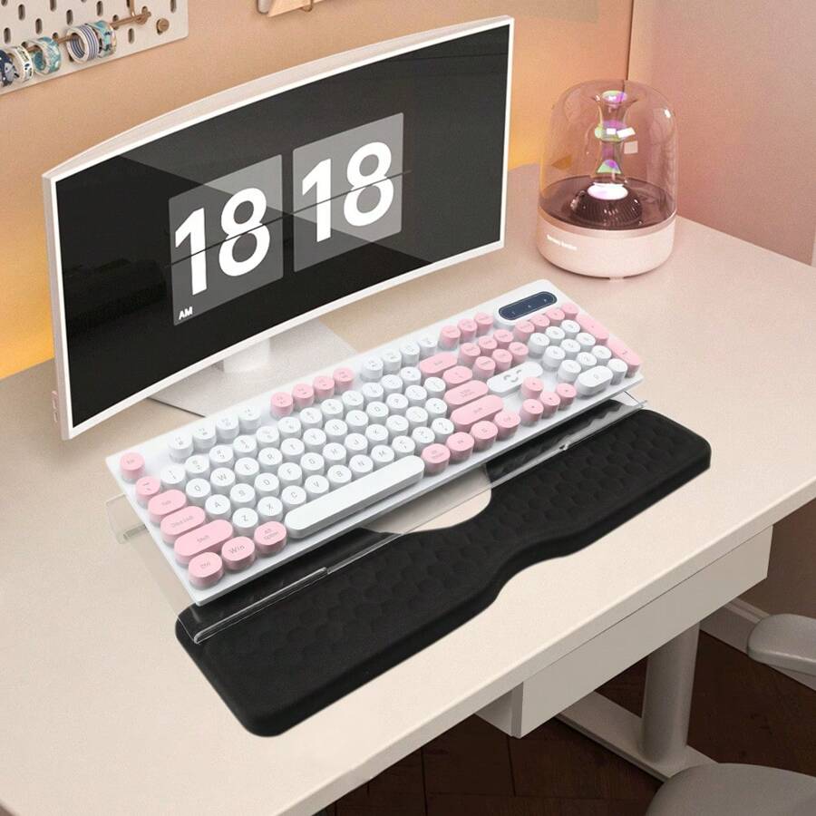 Comfortable Keyboard Stand And Wrist Rest Ergonomic Computer Keyboard