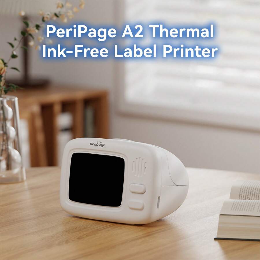 PeriPage Imprimante thermique sans fil PeriPage A2 | Imprimante portable sans encre pour iOS ...