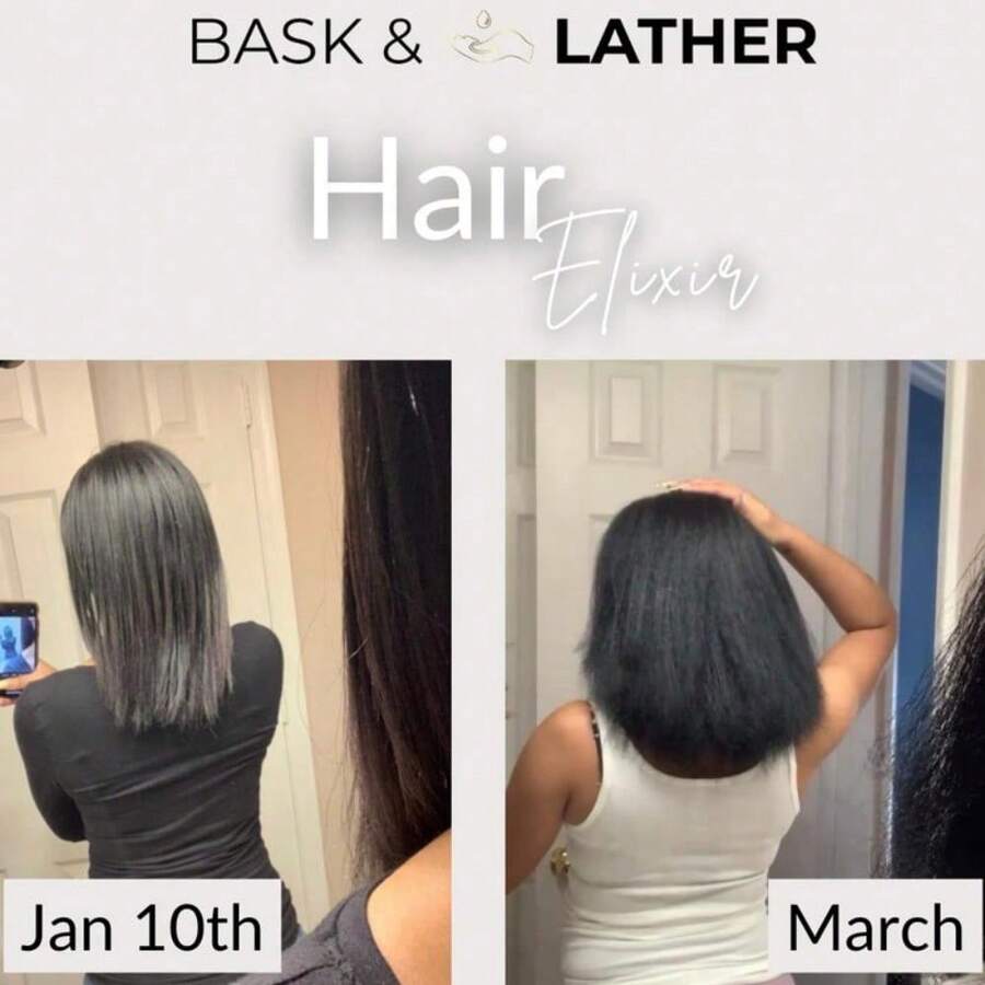 Hair Elixir Oil Jamaican Black Castor Oil - Retains Length, Prevents ...