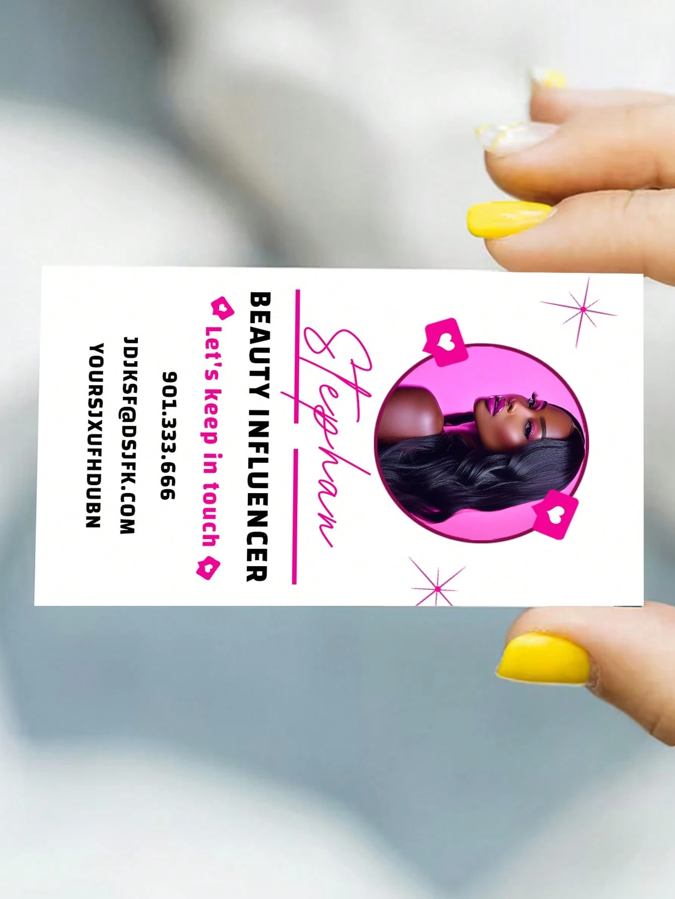 Tarjetas de presentación personalizadas, diseñadas e impresas con su ...