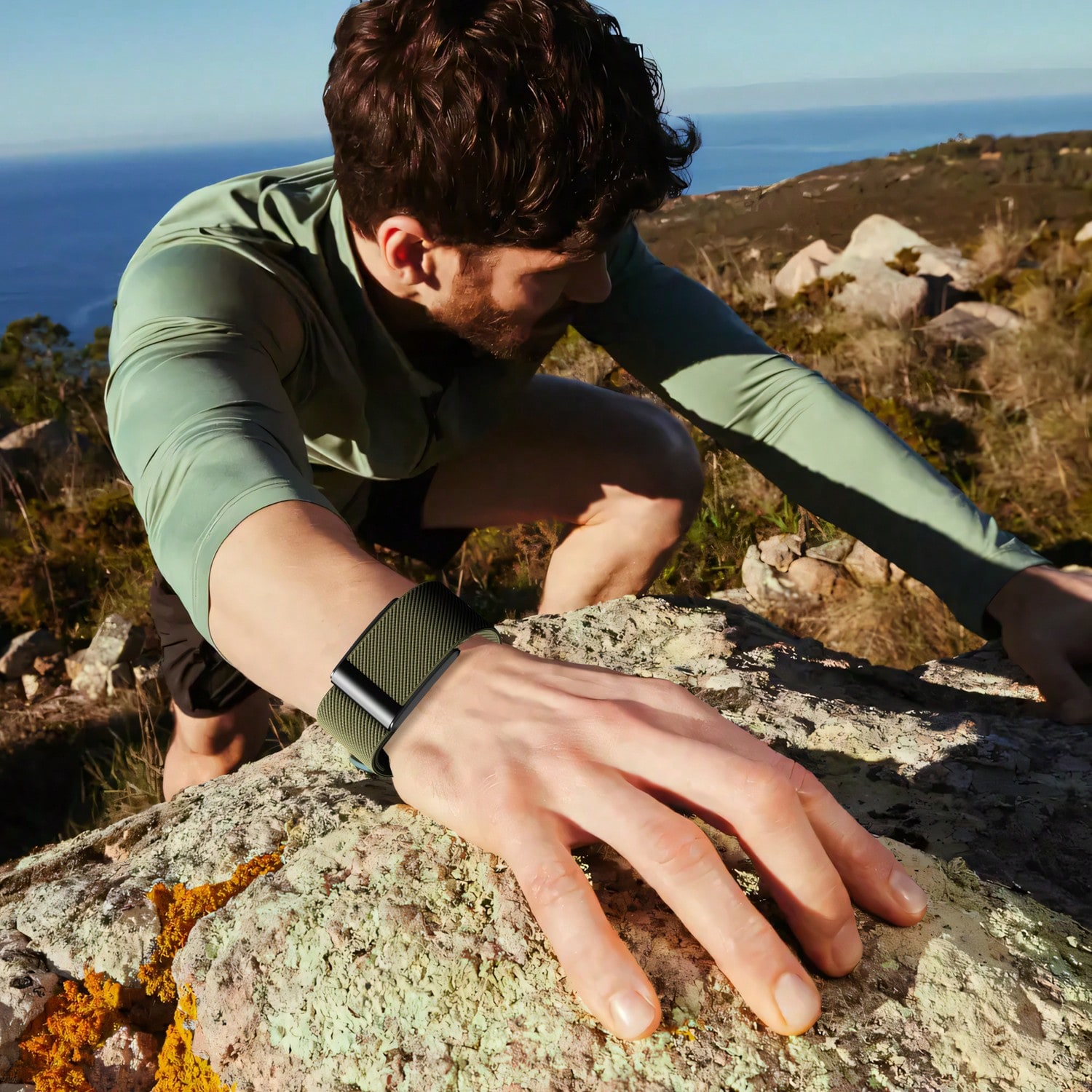 Banda compatible con Whoop 4.0 - Banda de nailon resistente al olor y ...