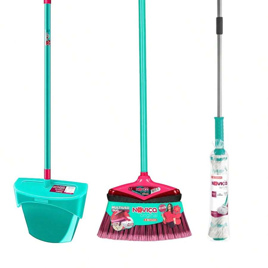 Cleaning Kit 1 External And Internal Broom 1 Self-Wringing Mop 1 ...