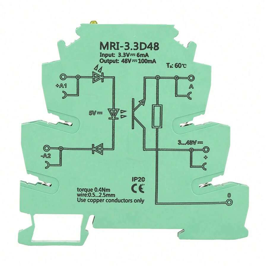 MRI - 3.3D48: Photoelectrical Coupler For PLC Relay Input 3.3V, Output ...