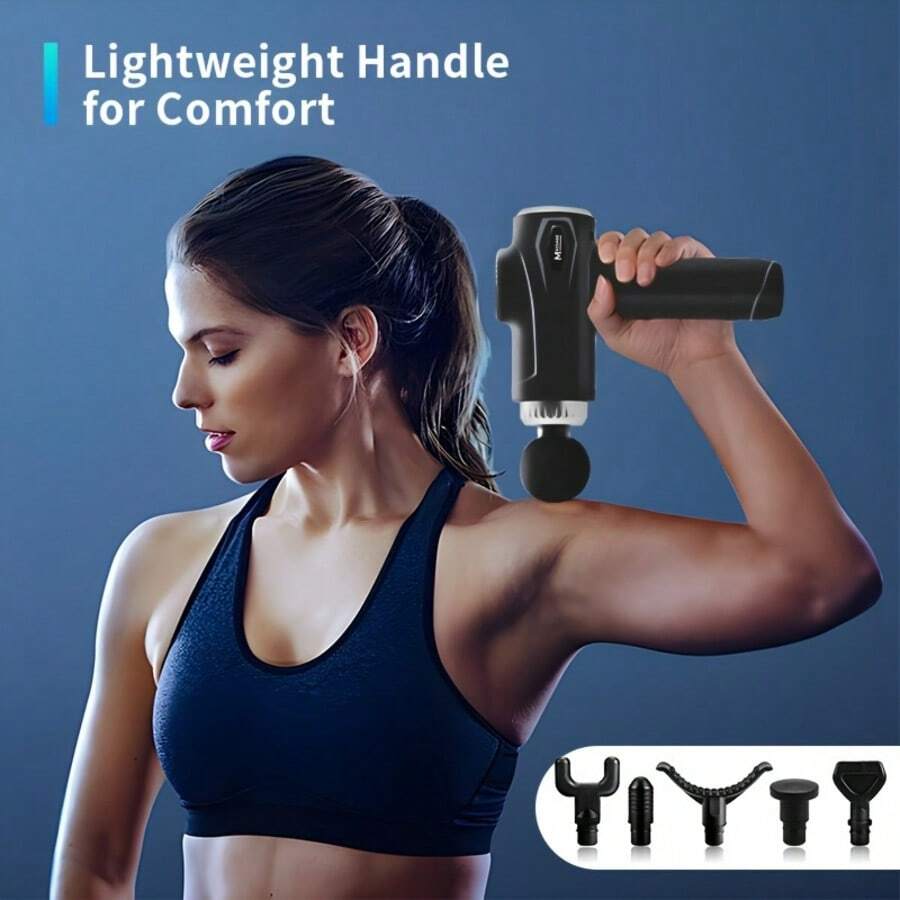 Massage Gun Deep Tissue, Handheld Electric Body Muscle Massage Gun ...