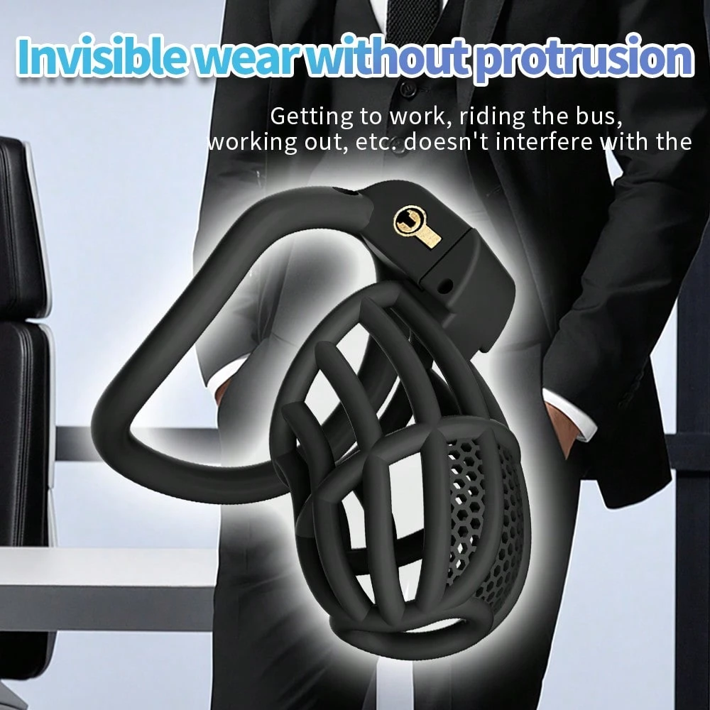 أداة قفل إحليلي جنسية من مستحضرات الجنس للرجال مع خاتم القضيب، قضيب ...