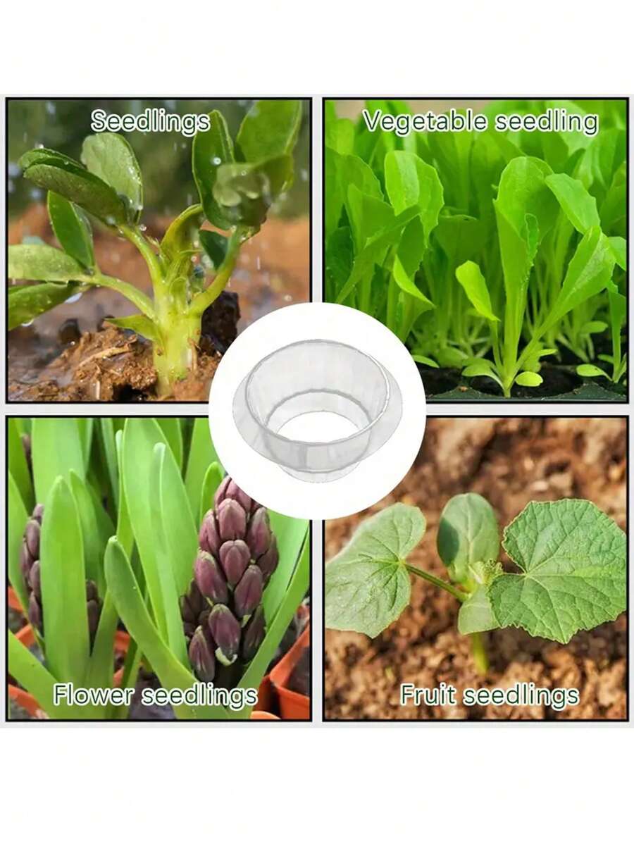 Vegetable Protection Cage, Thicker Snail-Proof Seedlings Guard, Round ...