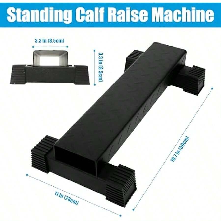 Steel Calf Raise Block Standing Calf Raise Machine For Calf Stretching ...