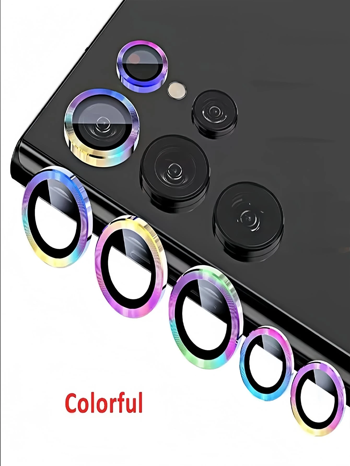 1Set Alloy Camera Protection Glass Compatible With Samsung Galaxy S25 ...