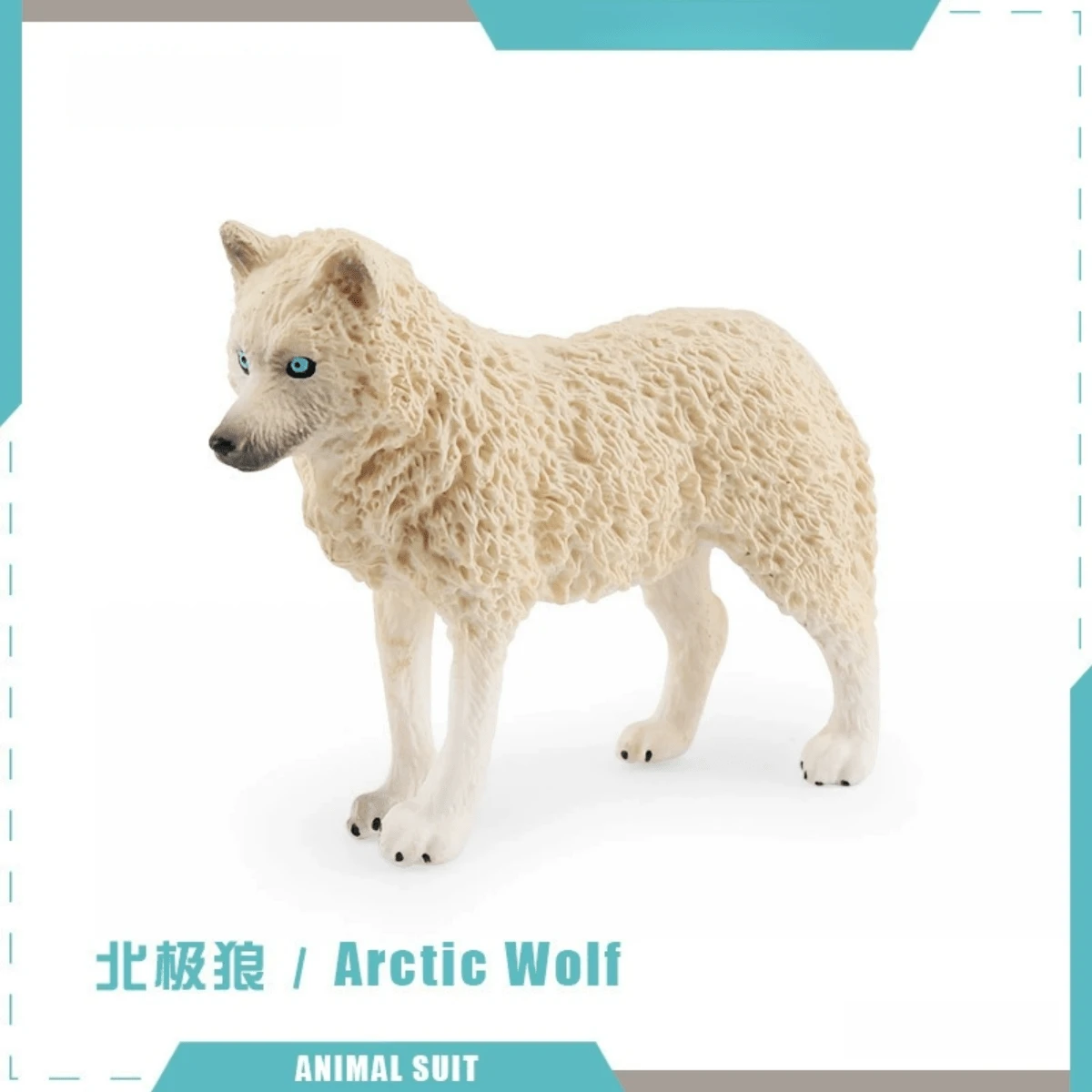Realistic Asian Elephant, American Lion, Arctic Wolf, Raccoon, Woolly ...
