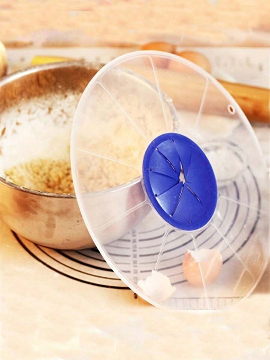 Silicone Splash Guard For Mixing Bowls And Pots - Prevents Splatters ...