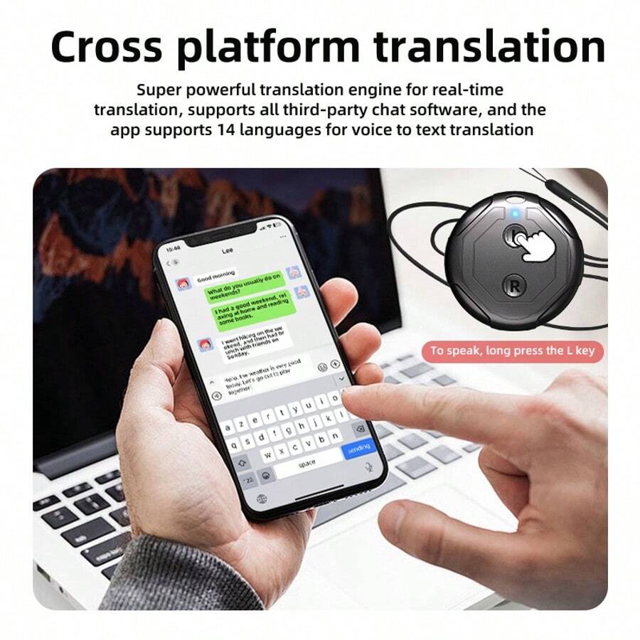 K18 New AI Intelligent Translation Face To Face Translation Simultaneous Interpretation Cross ...