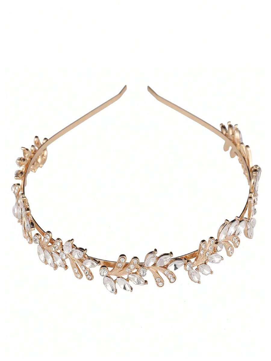 1pc Elegant Fairy Princess Crown With Sunflower, Clover, Cute ...