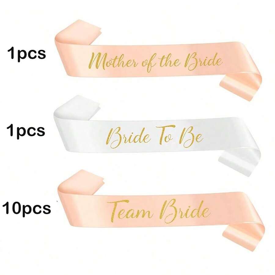 12pcs Hen Party Sashes Set Bride Tribe Sashes Bride To Be Mother Of ...