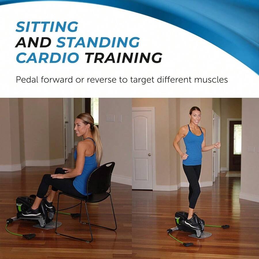 Inmotion Compact Strider Foot Exercise Machine - Under Desk Elliptical ...