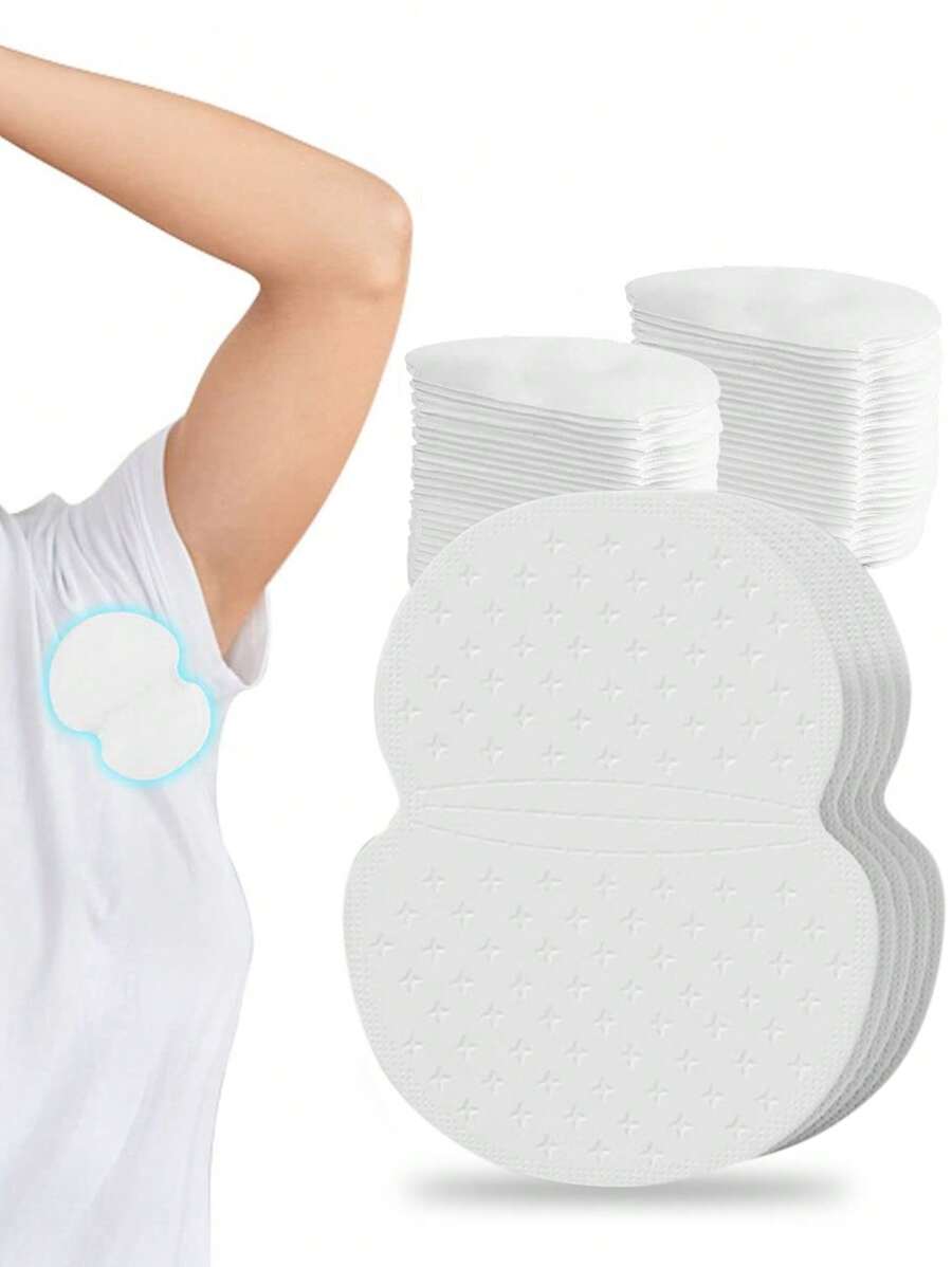 Ultrathin Invisible Anti-Perspirant Pads, No Trace Underarm Sweat ...