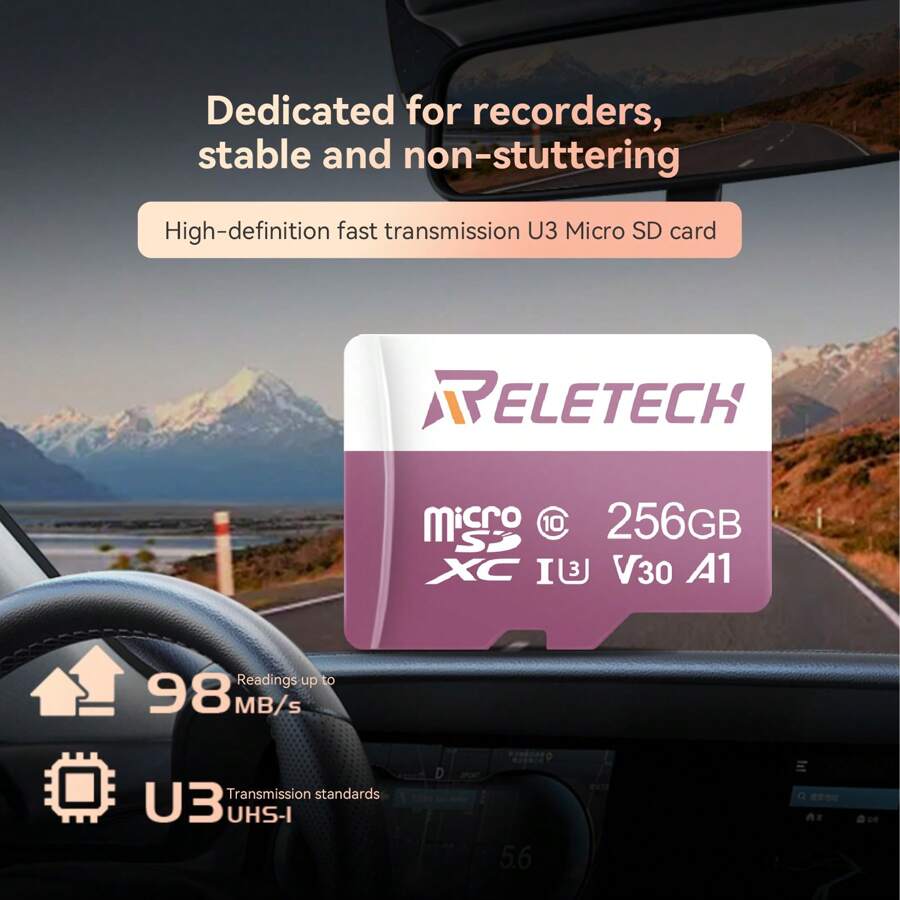 Reletech Memory Card 32G/64G/128G/256G/512G Micro SD Card TF Card For ...