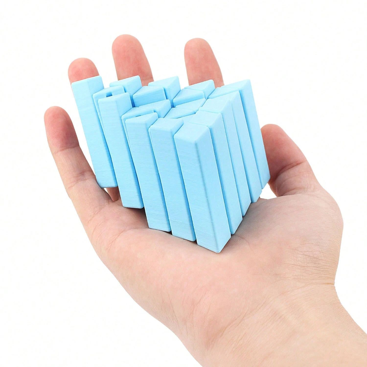 3D Printed Decompression Cube, Sensory Fidget Toy, Cubic Rectangular ...