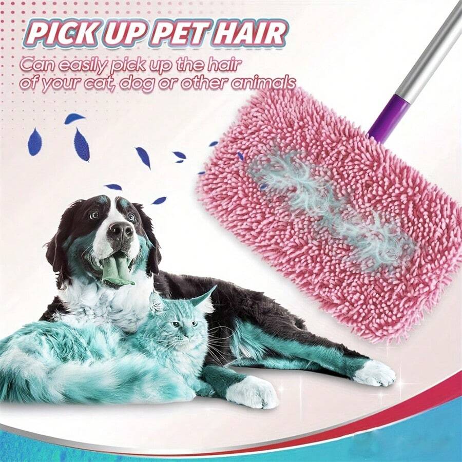 1/4pcs Mopping/Wet Mopping Cloth For Sweepers, Reusable And Washable ...