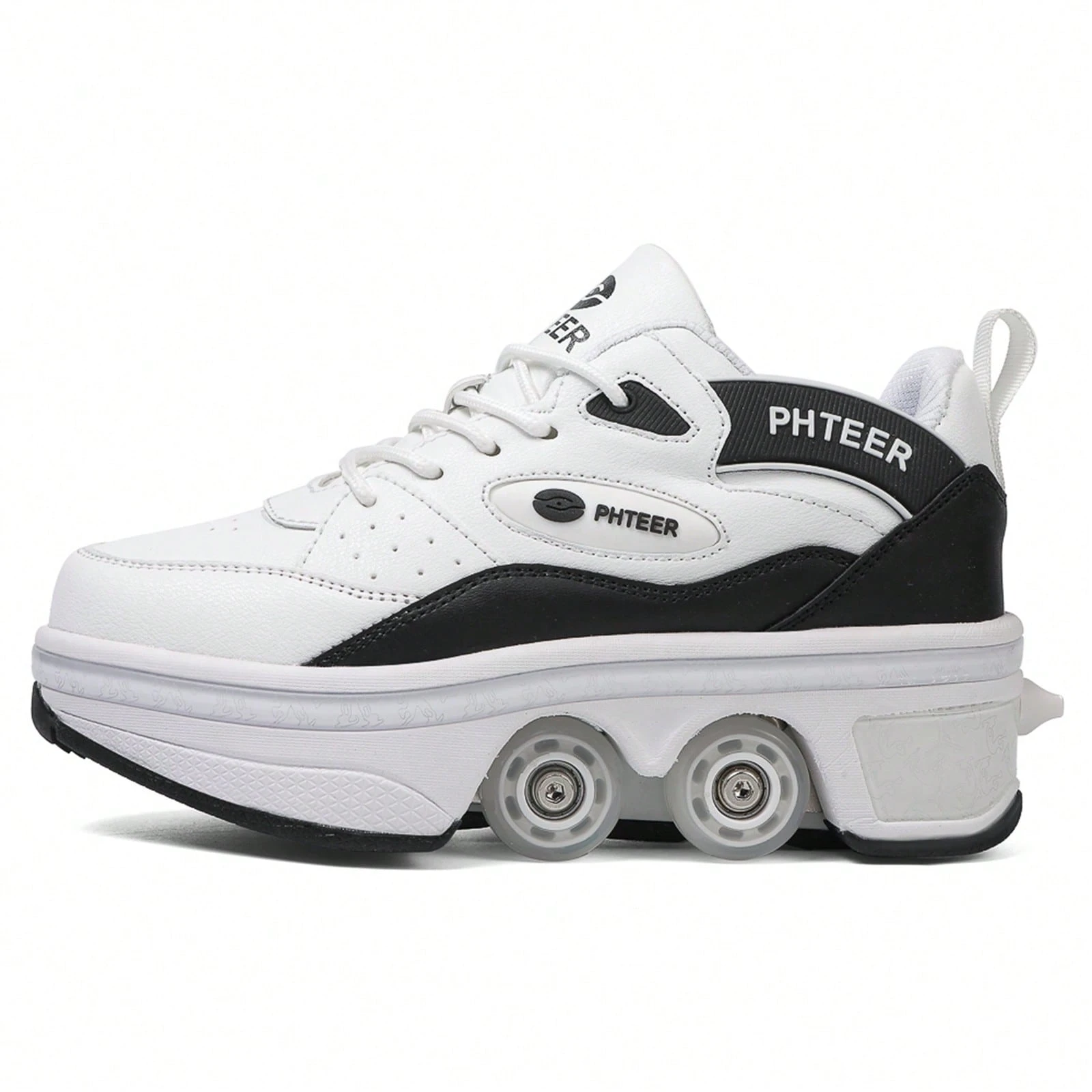 Nuevos patines de ruedas transformables de 4 ruedas para adolescentes y ...