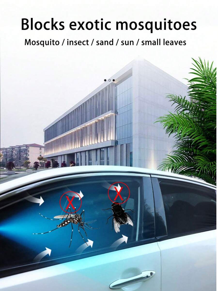 2pcs Car/SUV Front & Rear Window Sun Shades, Heat Insulation, Anti ...