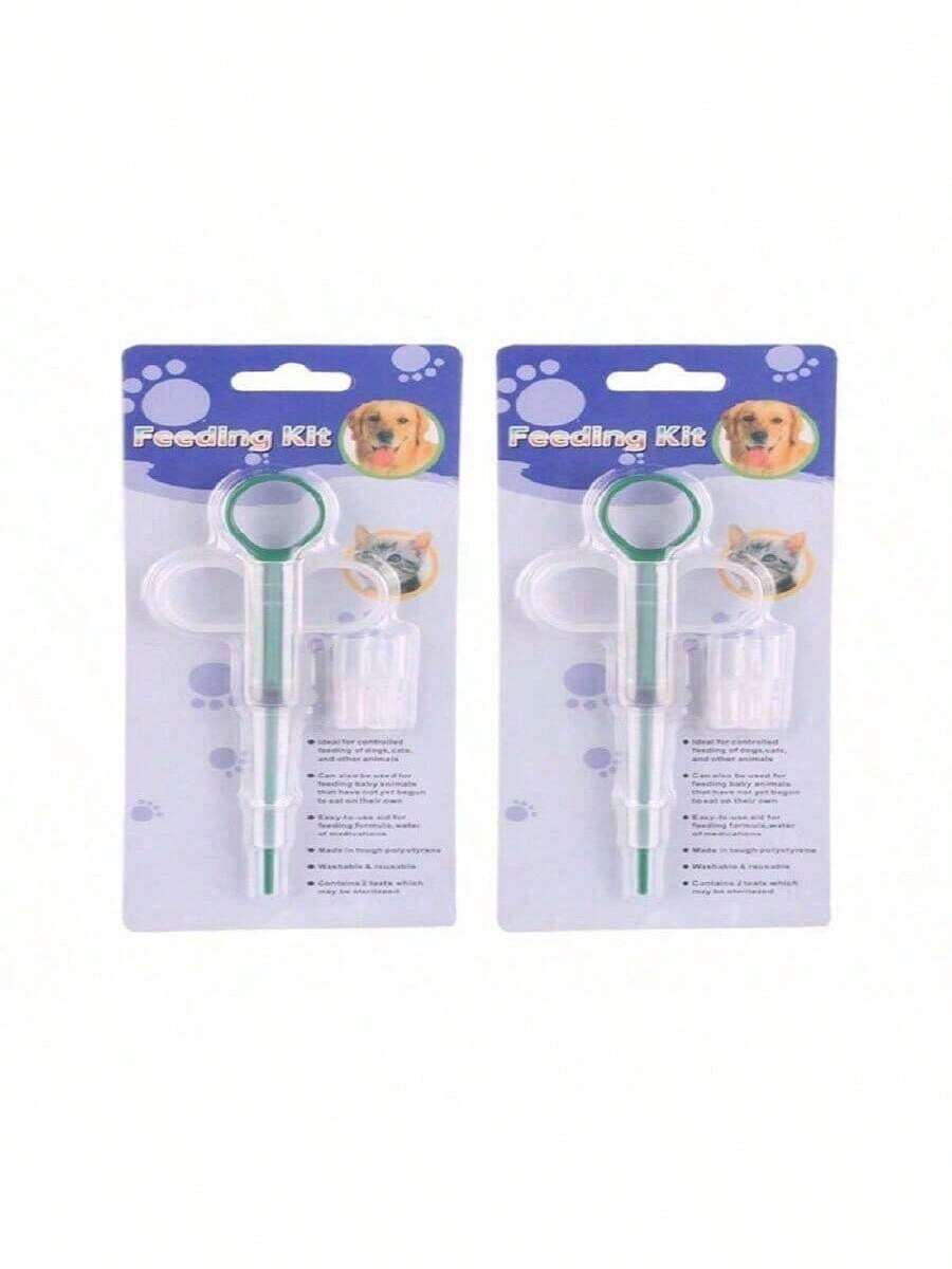 Cat Medicine Dispenser, Pet Water Feeder, Dog & Cat Medication ...