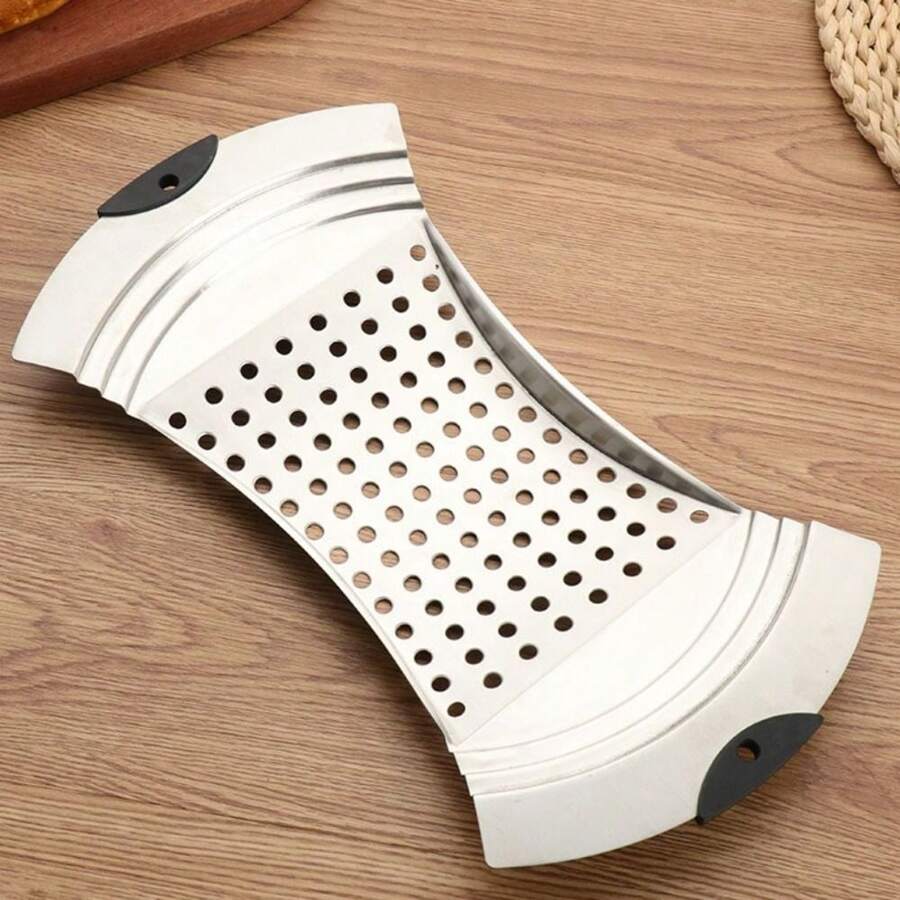 Stainless Steel Spaetzle Maker Lid With Scraper Traditional German Egg ...