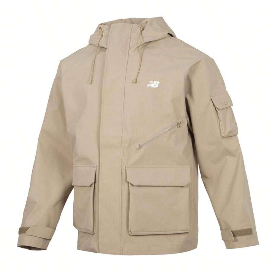 New Balance Woven Jacket Men's Sports Suit Utility Hooded Windbreaker ...