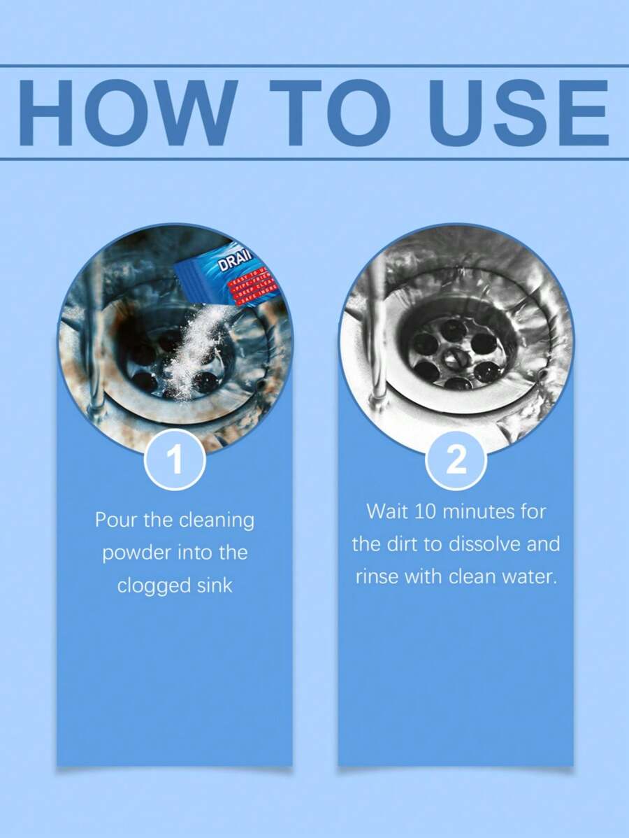 Double-Selected Drainage Pipe Dredging Cleaning Powder Dredging Agent ...