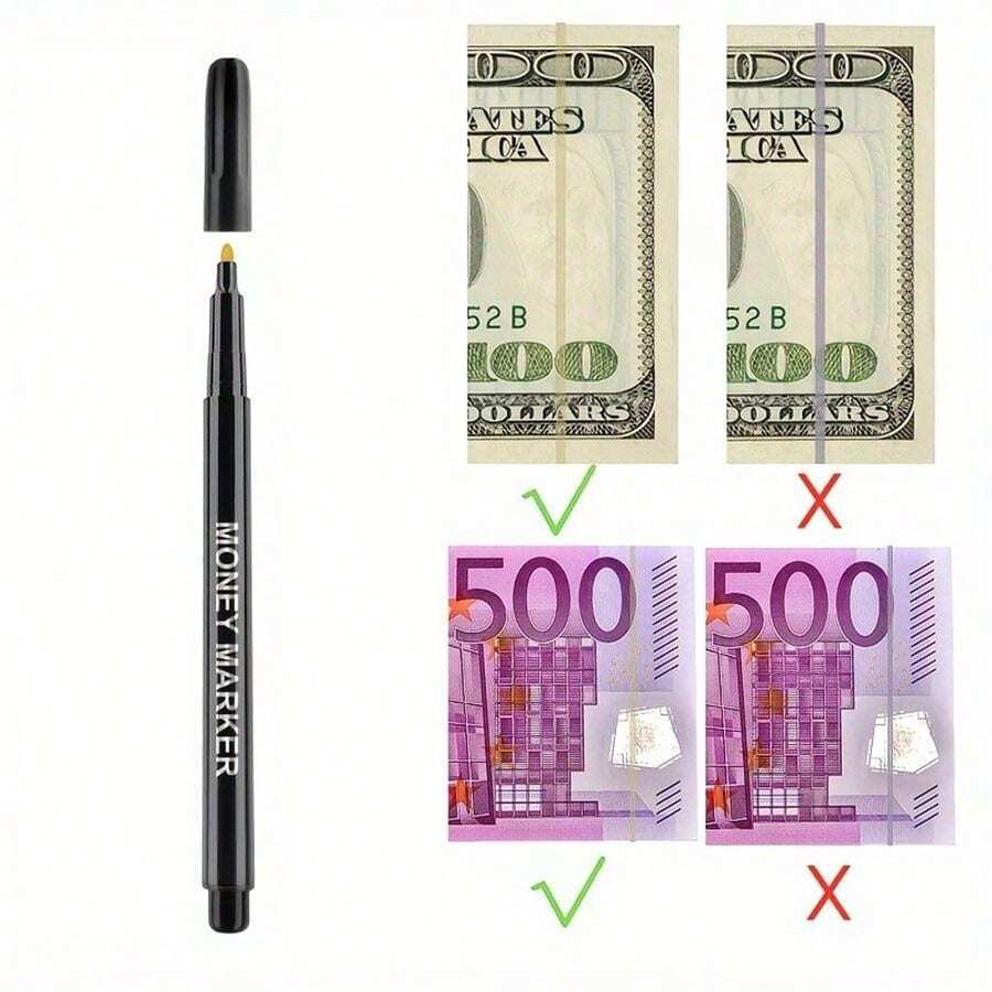Currency Verification Counterfeit Currency Detection Pen 5 Portable Mini Money Detection Pen