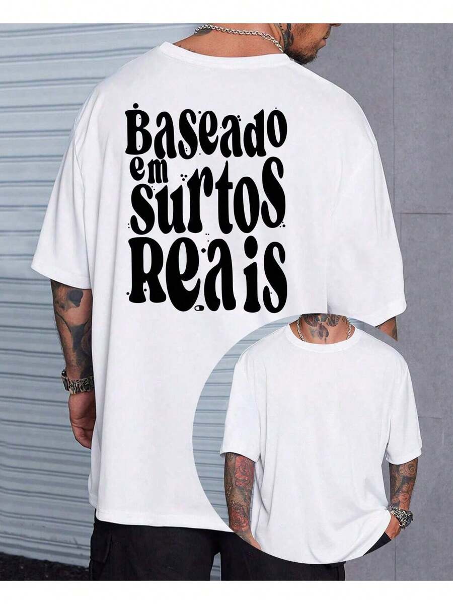 Camiseta Baseado Em Surtos Reais Humor Frases Meme Engraçadas Criativa ...