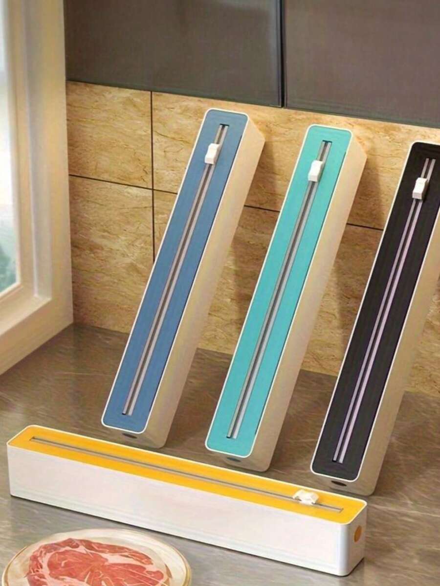 Dual-Use Kitchen Storage Holder With Cutting Tool - Reusable, Non-Food ...