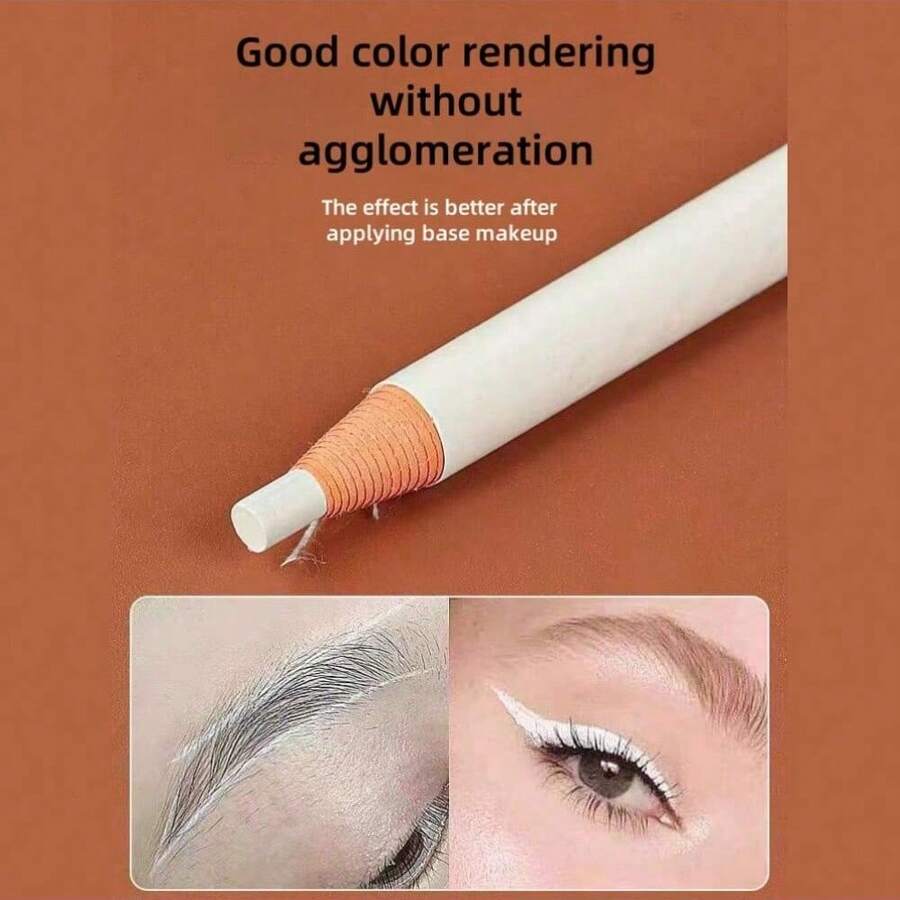 Eyebrow Positioning Marker Pen, Waterproof Micropigmentation Permanent Makeup Eyebrow Pencil ...