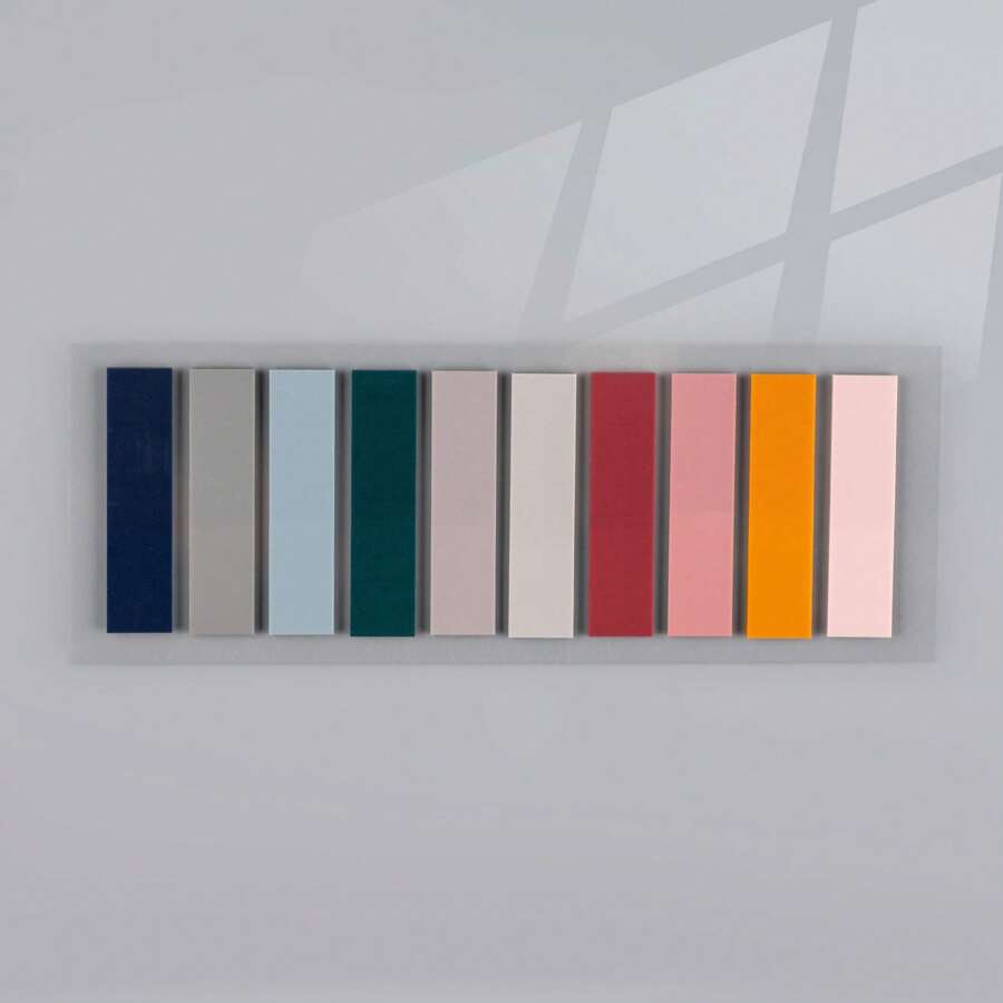 200pcs Transparent Self-Adhesive Sticky Notes, Morandi Color Coded ...