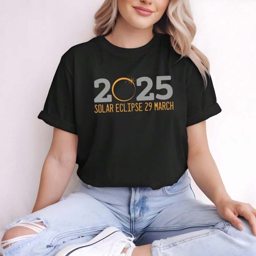 Solar Eclipse 2025 Shirt , An Total Solar Eclipse 2025 Shirt, Partial Solar Eclipse 2025 Shirt ...